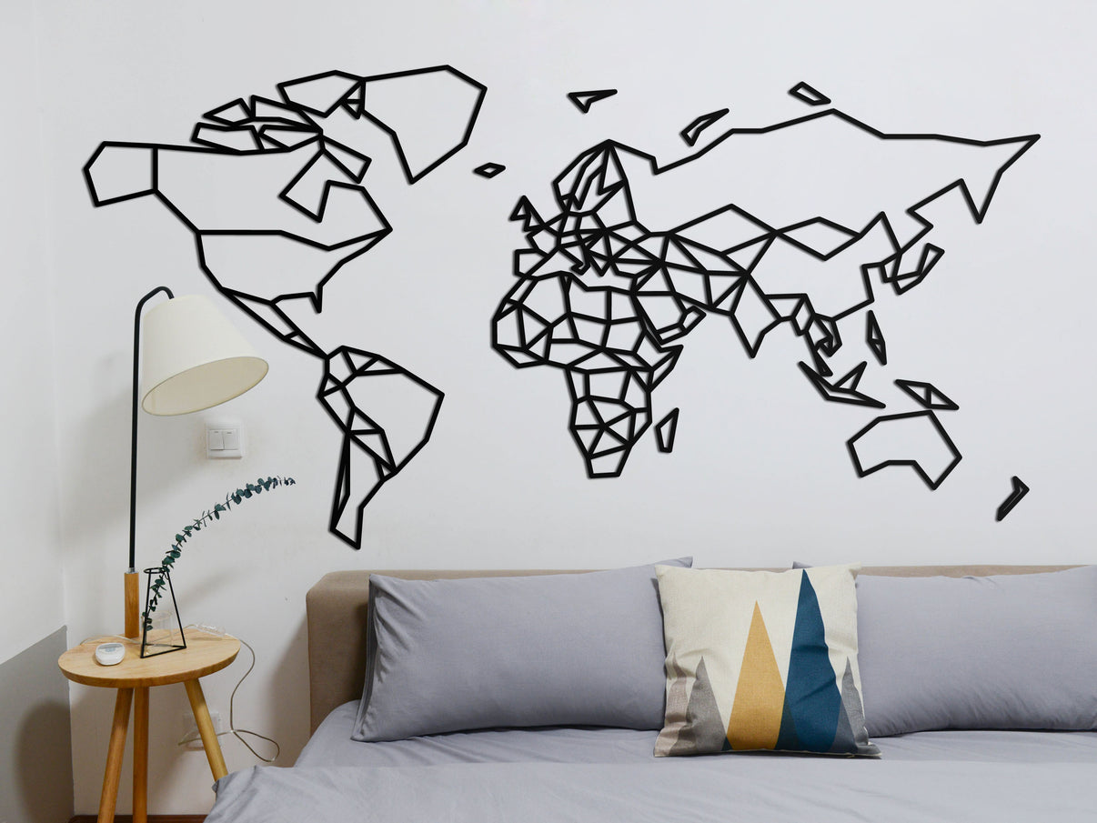 WOODEN WALL DECORATION / WOODEN WALL DECORATION - GEOMETRIC WALL ...